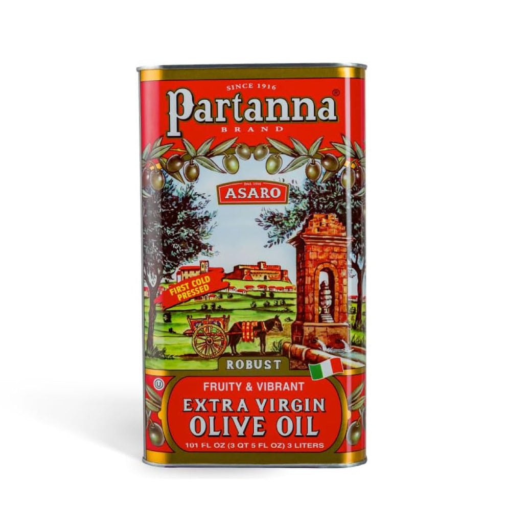 Partanna Robust Extra Virgin Olive Oil - Premium Castelvetrano Oil - H ...