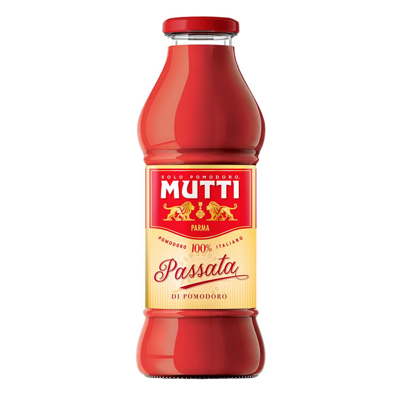 Mutti Puree (Passata) 700g - 24.5oz Glass Jar – Sapori Del Vallo Fresh ...